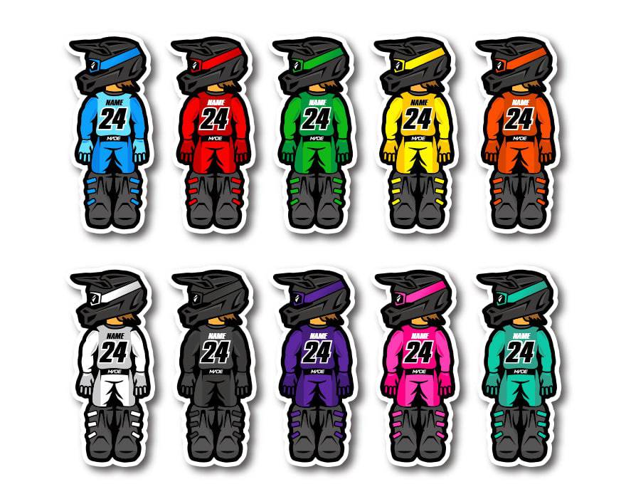 MINI CARTOON DECALS 5-PACK – Madestickers