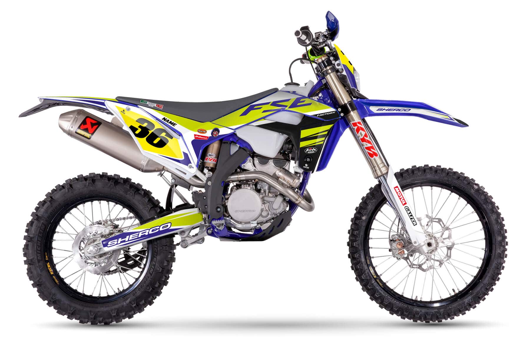 SHERCO FACTORY GRAPHICS KIT – Madestickers