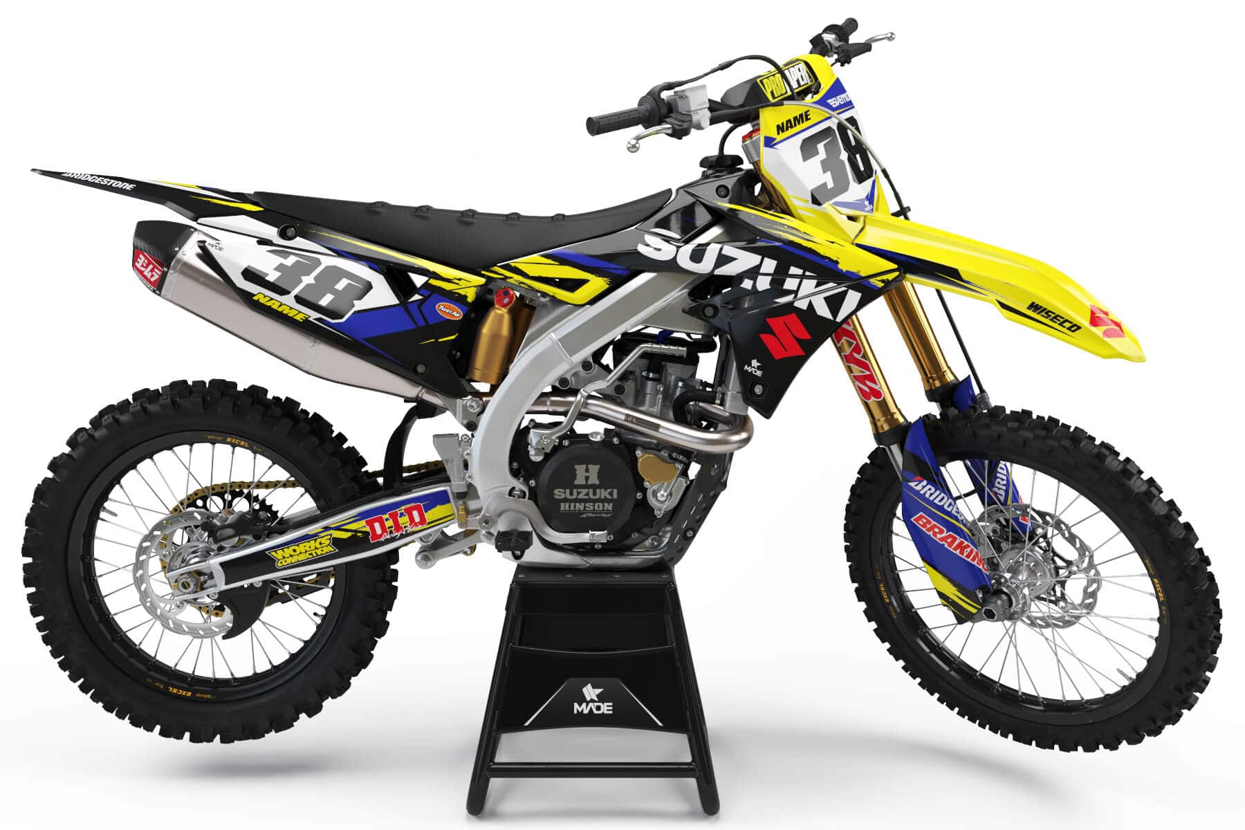 SUZUKI GROOVE GRAPHICS KIT – Madestickers