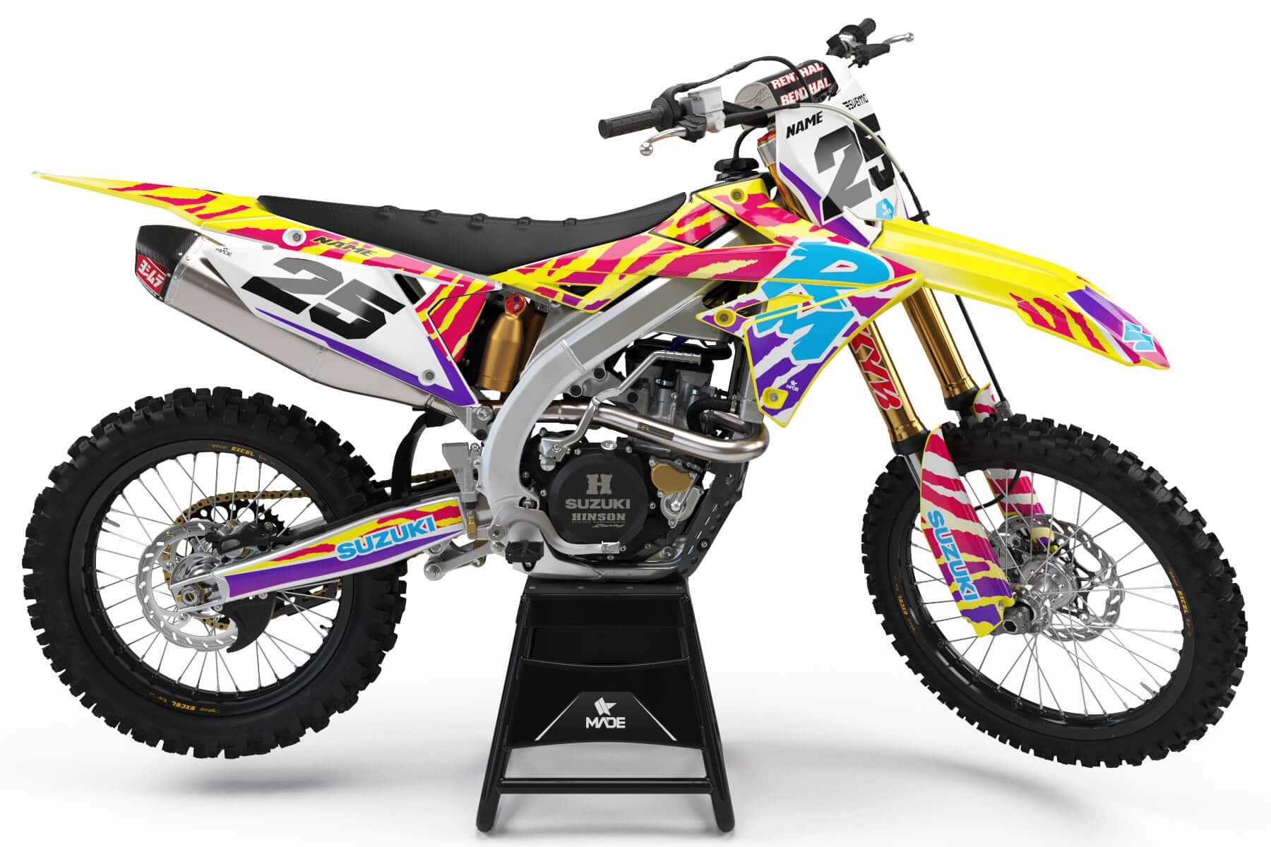 SUZUKI RETRO GRAPHICS KIT – Madestickers