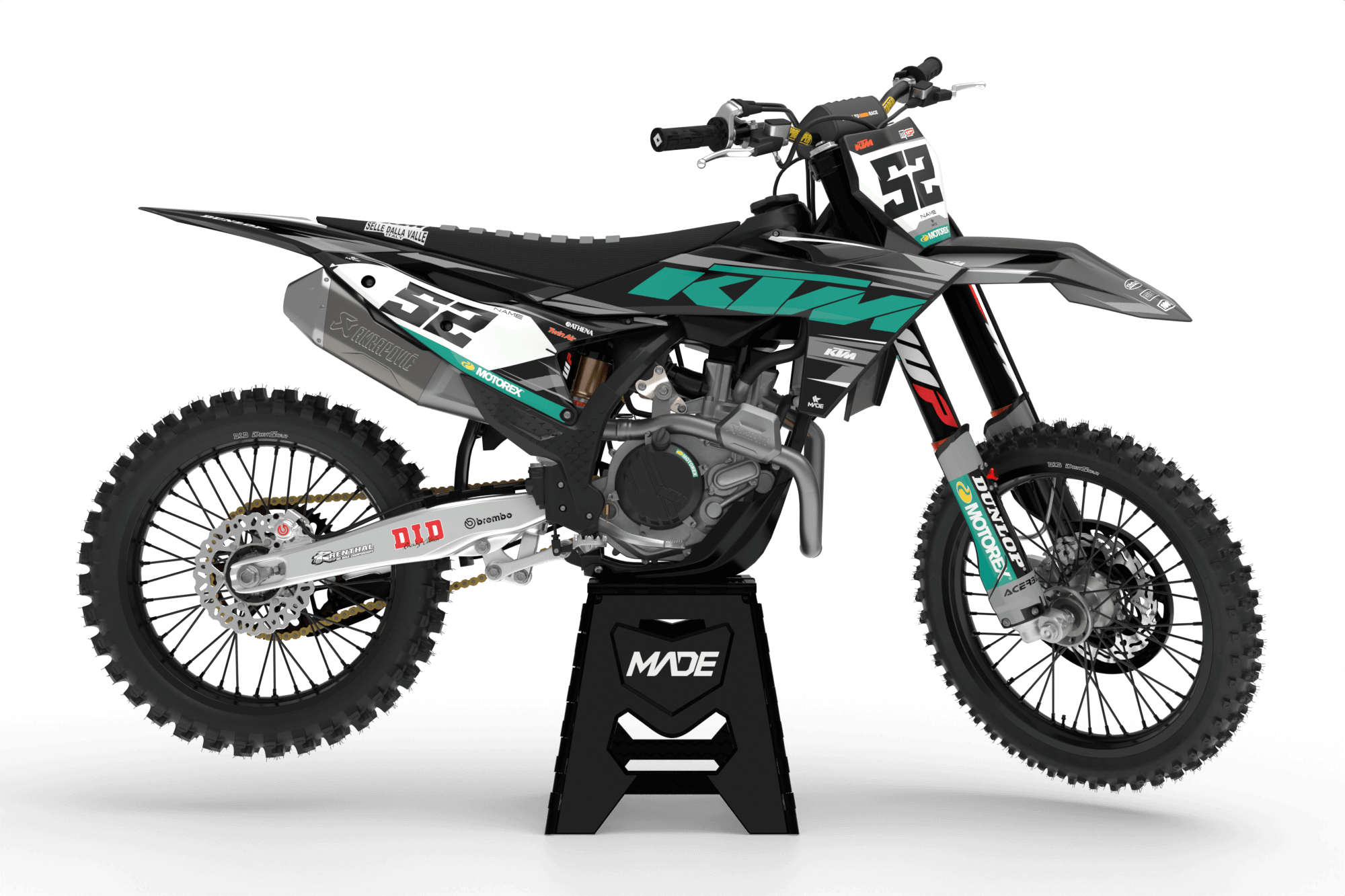 KTM BREEZE GRAPHICS KIT factory licensed product – Madestickers